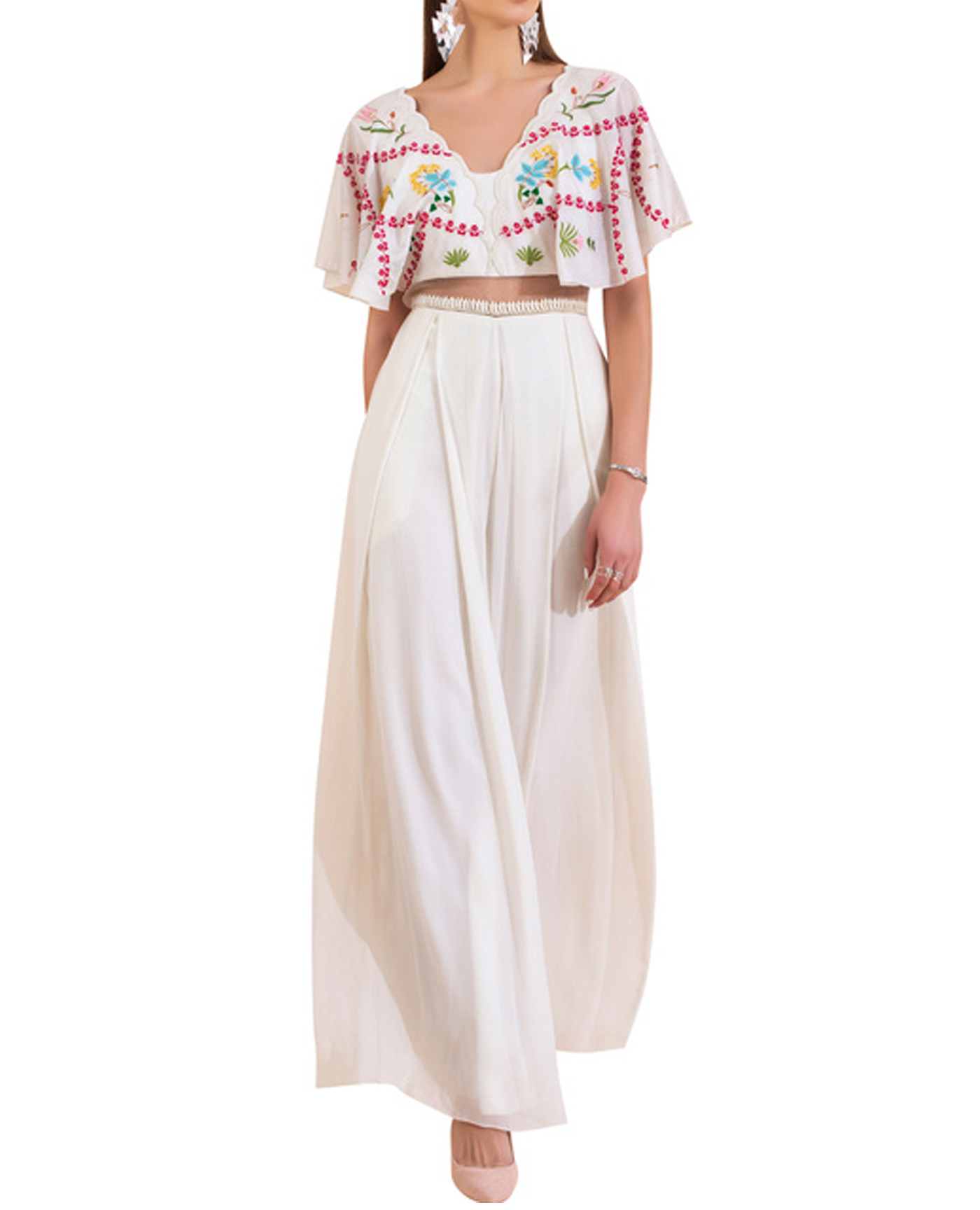 Embroidered Jumpsuit - Limerickstore