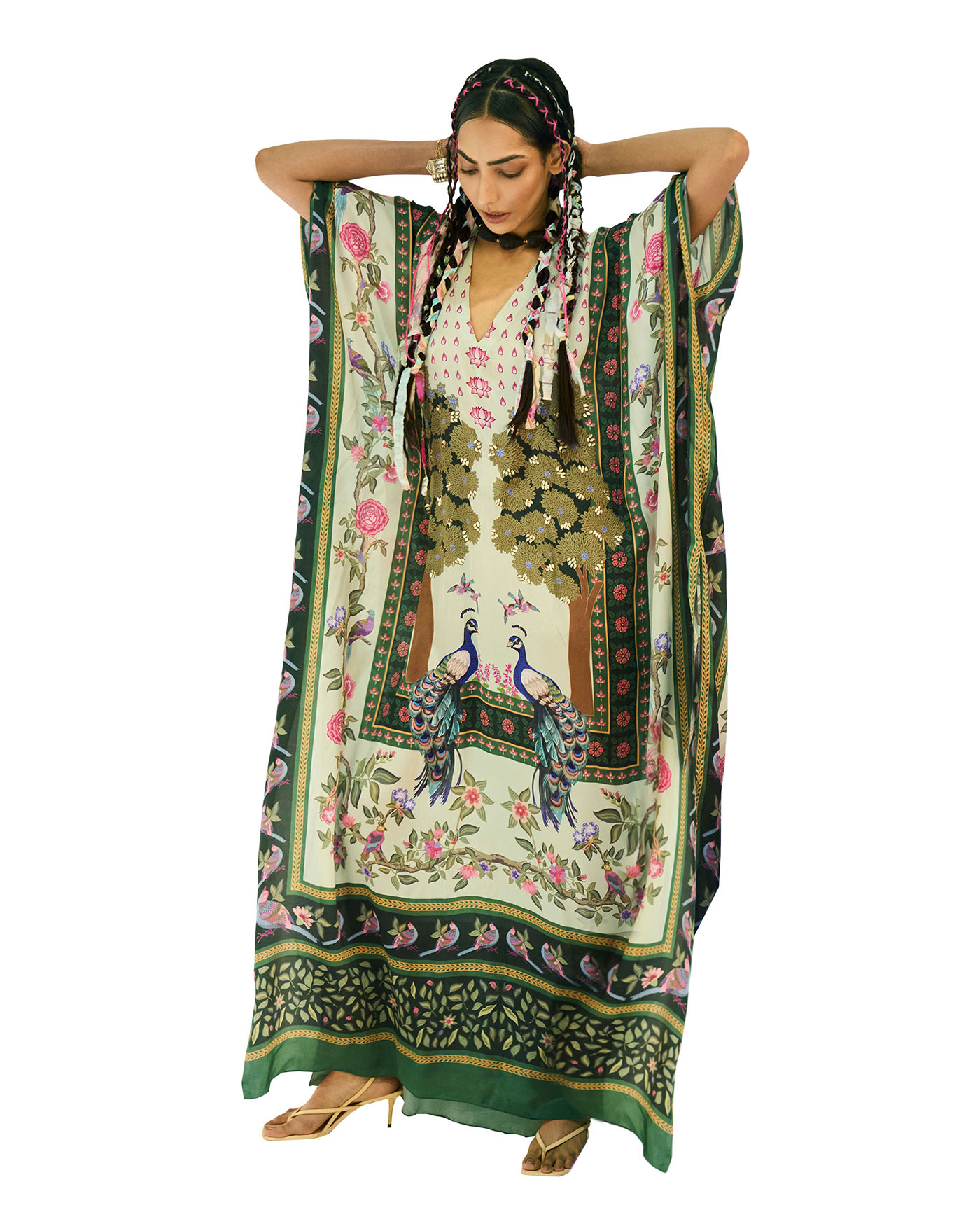 Embroidered Kaftan - Limerickstore
